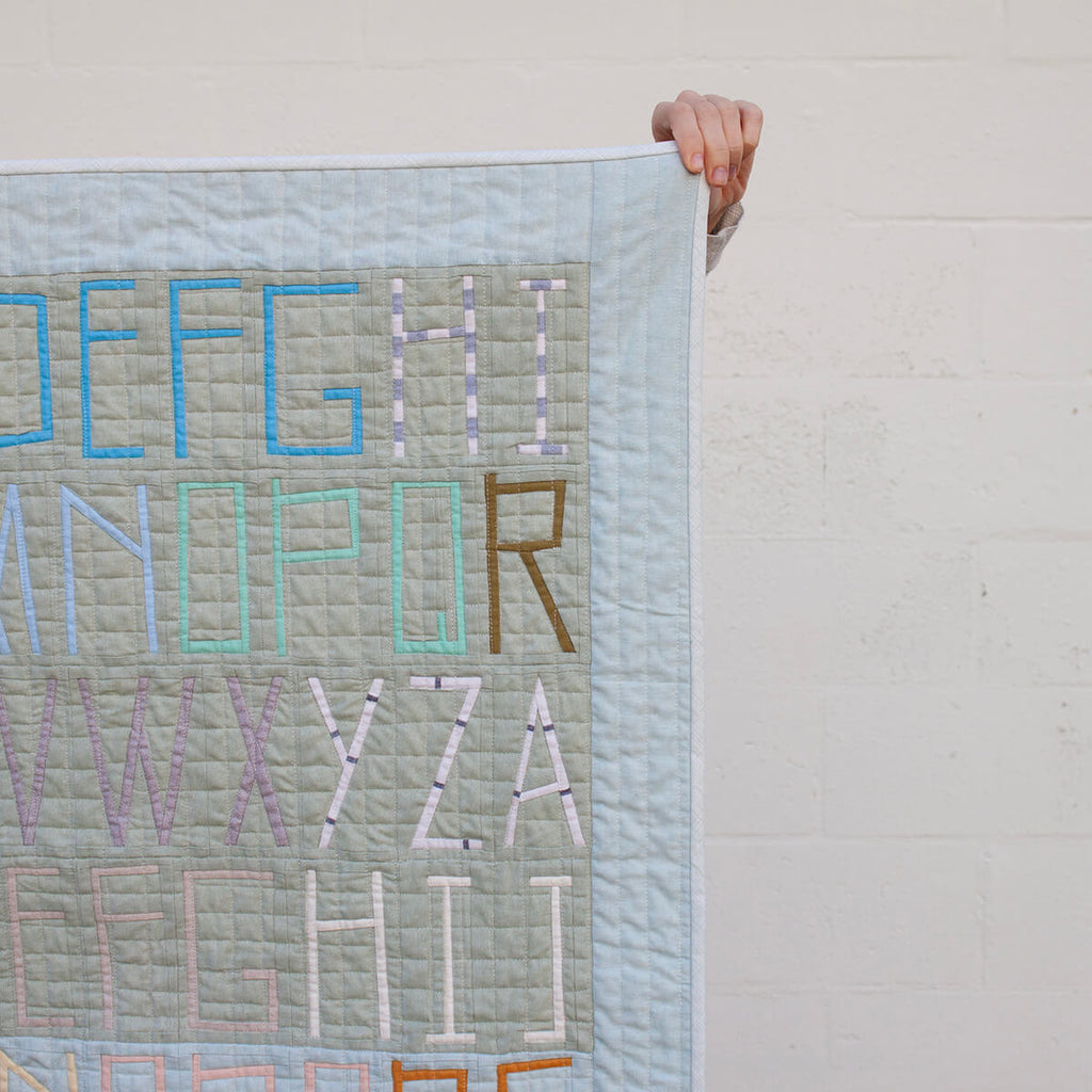 Alphabet Pattern and Workshop – Carolyn Friedlander