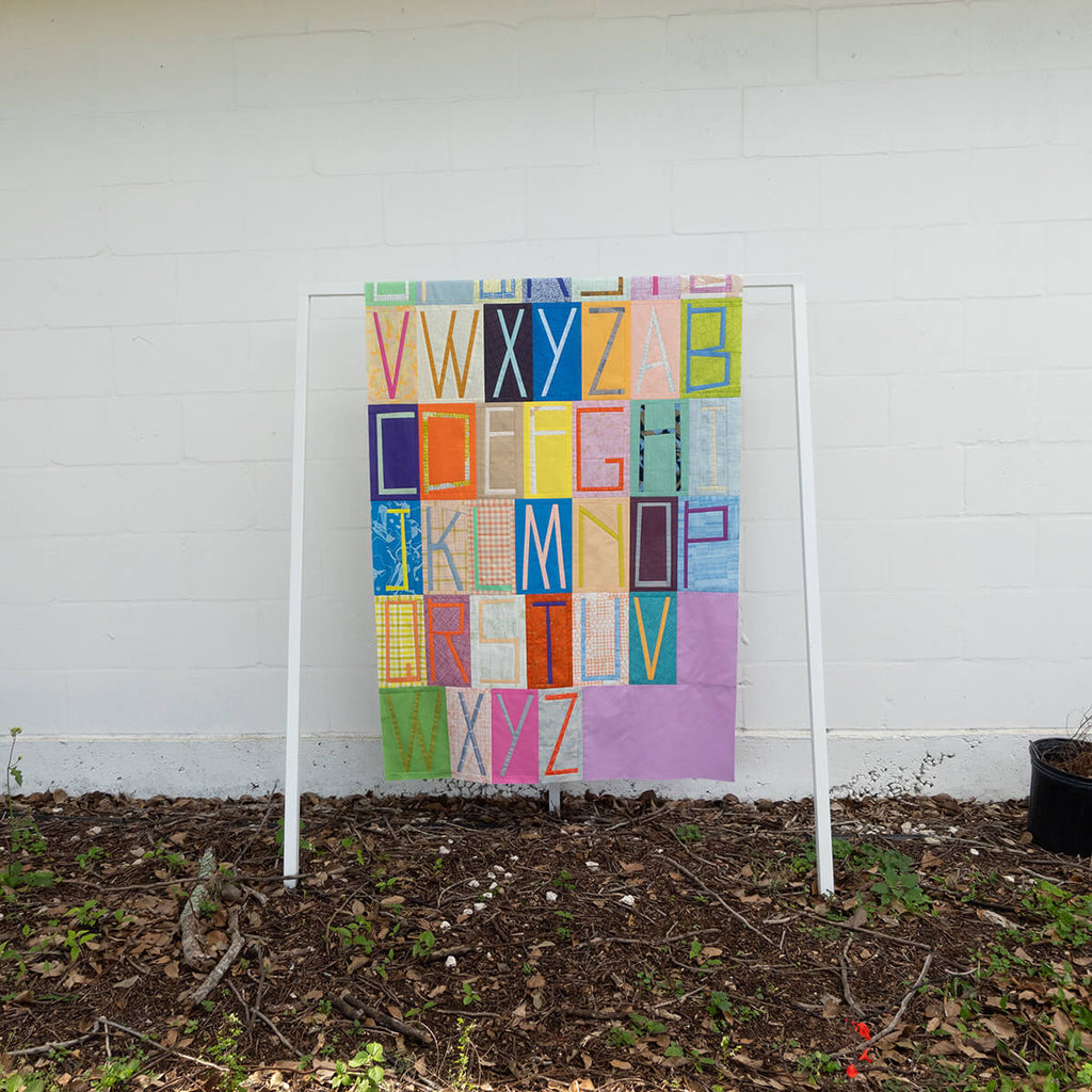 Alphabet Pattern and Workshop – Carolyn Friedlander