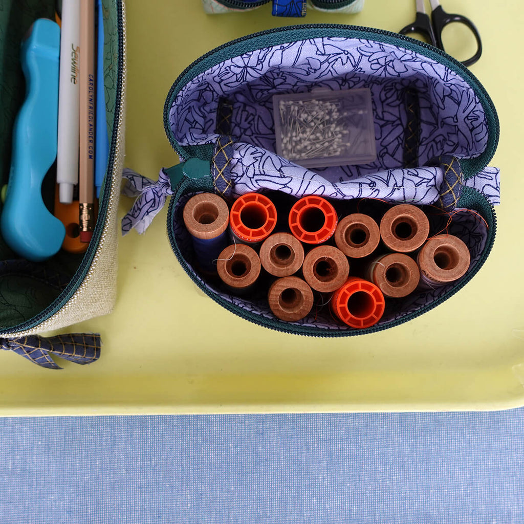 Split Pouch Pattern and Workshop – Carolyn Friedlander