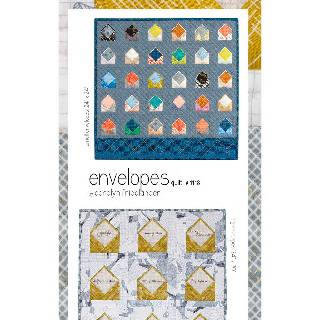 Envelopes Quilt Pattern – Carolyn Friedlander