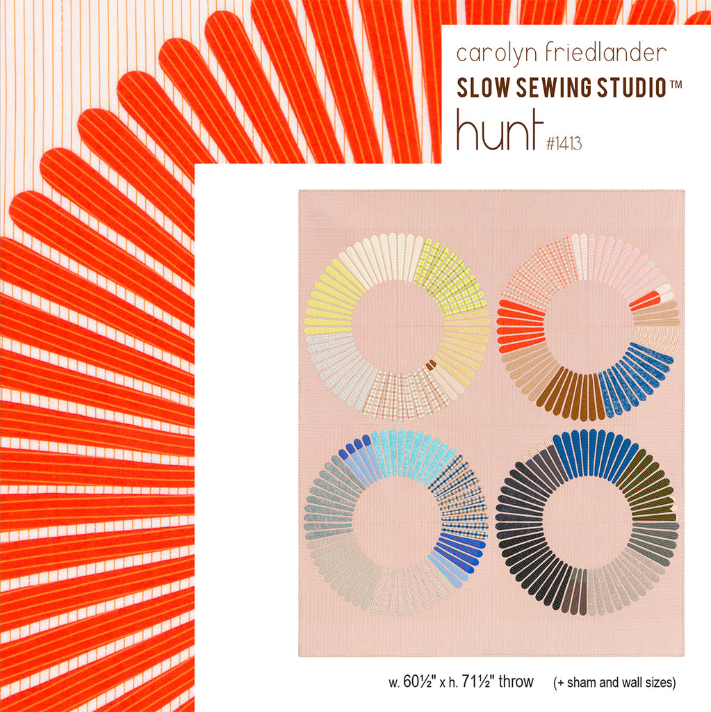 Hunt Quilt Pattern – Carolyn Friedlander