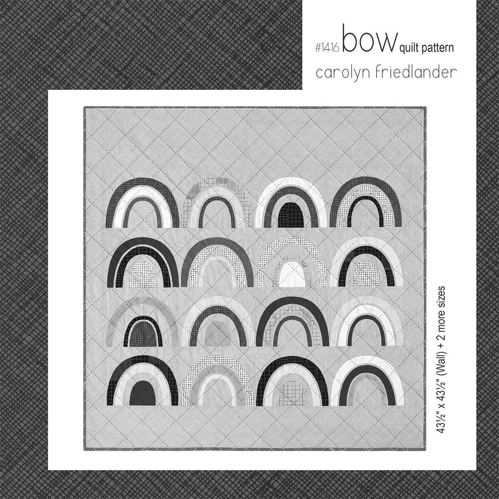 Bow Quilt Pattern – Carolyn Friedlander