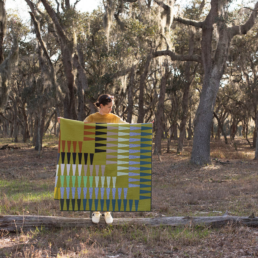 Frond Quilt Pattern – Carolyn Friedlander